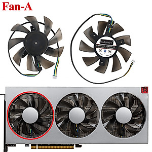 inRobert 75mm FD8015H12S VII Graphics Card Fan Replacement for AMD Radeon VII GPU Cooling Fan