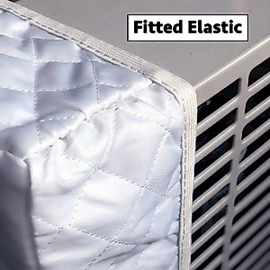 ALPINE HARDWARE American Owned Indoor Window AC Covers Double Insulation Air Conditioner Cover (White, 28" x 20" x 3.5")