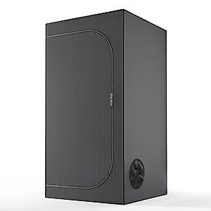 TopoLite 24"x24"x48" Grow Tent Garden Growing Dark Room with Heavy Duty Reflective Mylar for Indoor Growing 2'x2'