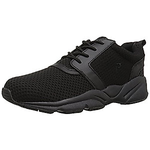 Propét Women's Stability X Shoe, Black/Black, 13 Narrow US