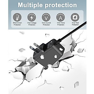 2W Philips Shaver One Blade QP2630 Charger Power Cord Replacement for Philips HQ850, Compatible for Philips Norelco Oneblade QP2530, QP2630 Electric Razor Trimmer Charging Cable Supply