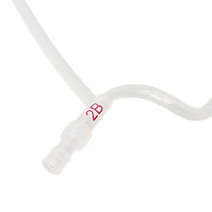 Sound Tubes, 10PCS Sound Tubes Sound Compact Plastic Replacement Slim Sound Tubes Tube for Repairing (Right Ear 2BR)