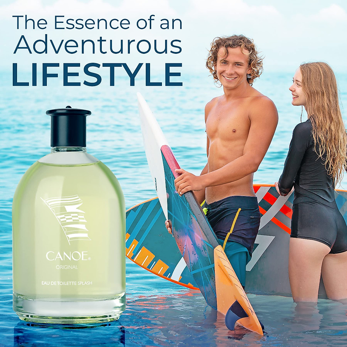 CANOE by DANA Eau De Toilette for Men, Sport Scent