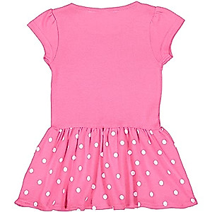 inktastic Papa's Fishing Buddy with Colorful Fish Infant Dress 12 Months Raspberry with Polka Dots 3ad3a