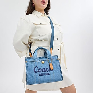 Coach Cargo Tote 26, Indigo
