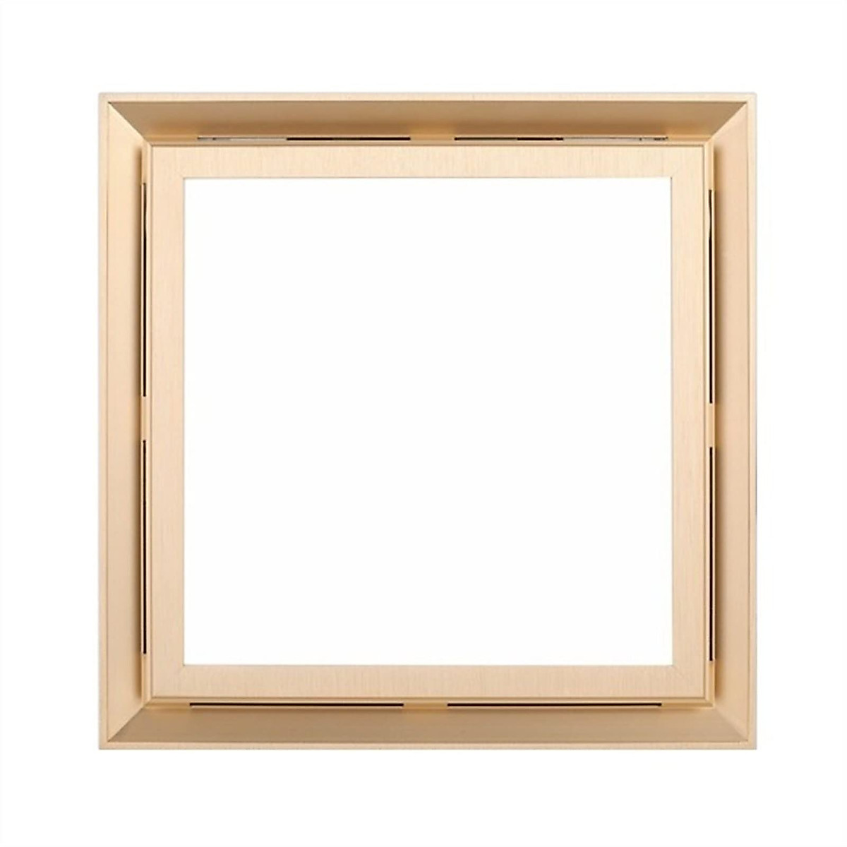 SQLCF Household Ventilation Fans Integrated Ceiling Led Lighting Ventilating Fan, 2-in-1 Silent Exhaust Fan with Light, 30×30cm Ceiling Ventilating Fan for Bathroom Kitchen Air Ventilation Fan Gold