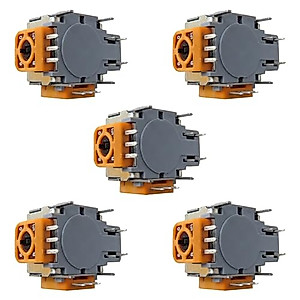 New 5 pcs Analog Stick Joystick Replacement Parts for Xbox360 PS2 PS3 wireless controller only