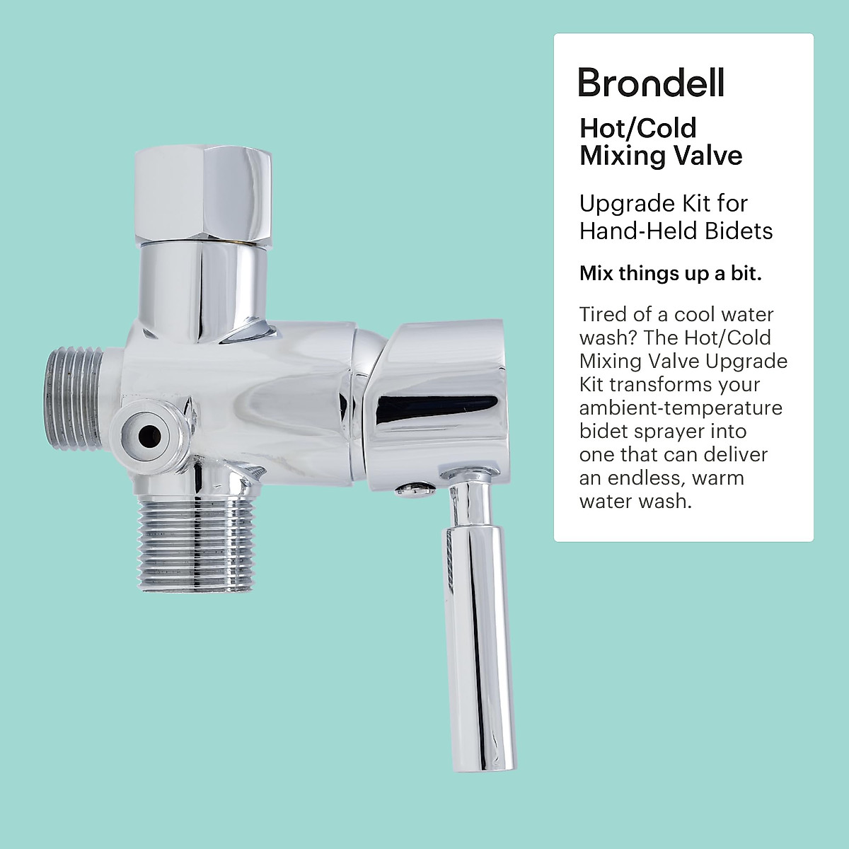 Brondell Hot/Cold Bidet Mixing Valve Upgrade Kit