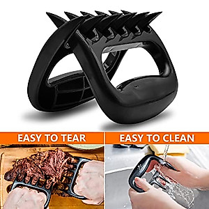 Griddle Accessories, 37 PCS Stainless Steel Grilling Kit, Flat Top Grill Accessories for Blackstone and Camp Chef, Barbecue Utensil Gift with Basting Cover, Thermometer, Meat Injector & Meat Claws