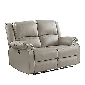 Acme Furniture Zuriel Love Seats, Beige