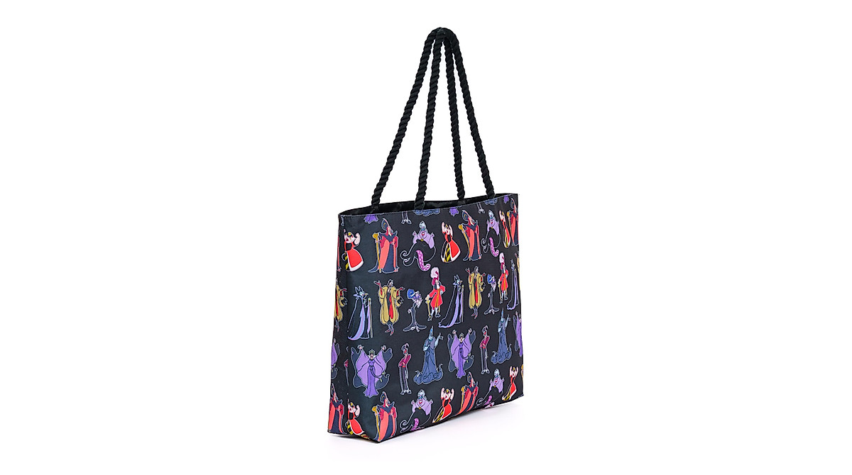 Disney Villains Tote Bag with Maleficent, Ursula & Jafar - Official