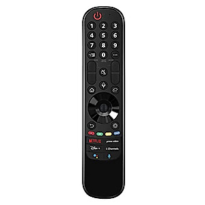 AN-MR21GA Smart Remote Control Replacement fit for LG Smart TV 2021 OLED TV Series G1 C1 A1 QNED99 QNED90 NANO99 NANO90 NANO85 NANO80 NANO75 and UHD TV's UP80 UP75 Series