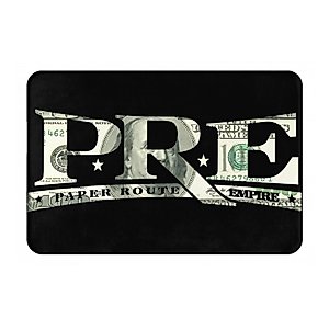 BeverlyJHoward Young Rapper Dolph Carpet Bedroom Living Room Floor Mat Anti-SlipHome Decoration Carpet 16x24in