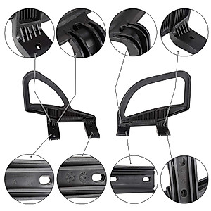 10L0L Golf Cart Arm Rest Hip Restraint for EZGO RXV 2008-2015, Driver and Passenger Side, OEM# 607532 607653, Left + Right 1 Pair