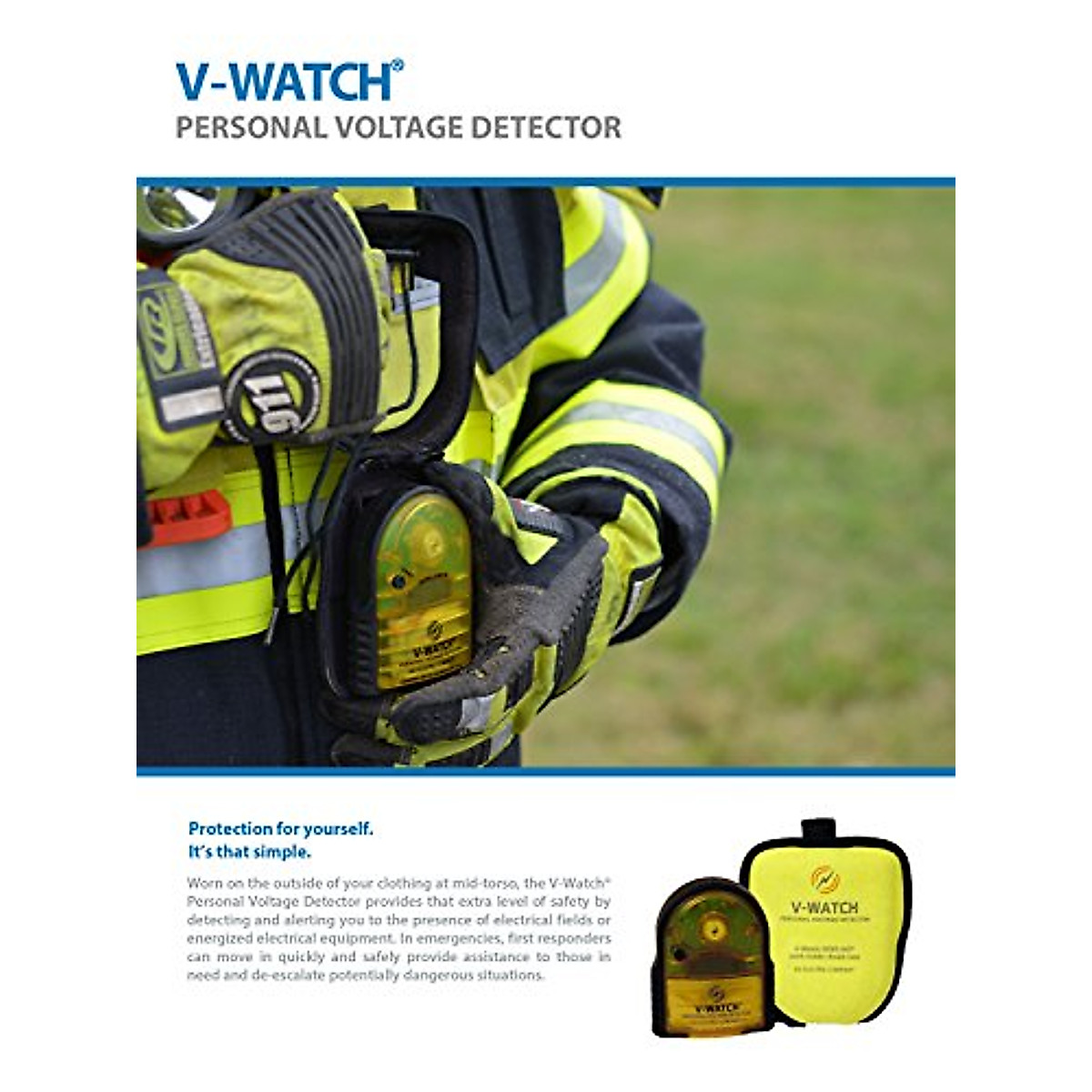 Greenlee HD Electric VW-20H V-Watch Personal Voltage Detector (Renewed)