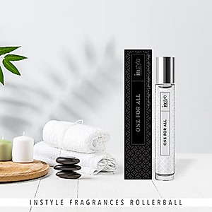 Instyle Fragrances | One for All | Rollerball | Women’s Eau de Toilette | Vegan, Paraben Free, Phthalate Free | Never Tested on Animals | 0.34 Fl Oz