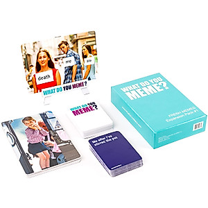 WHAT DO YOU MEME? Fresh Memes #1 Expansion Pack Designed to be Added to Core Game
