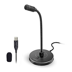 CMTECK USB Computer Microphone G009, Noise-Cancelling Recording Desktop Mic for PC/Laptop for Online Chatting, Home Studio, Podcasting, Gaming, Skype, YouTube with Mute Function(Windows/Mac)