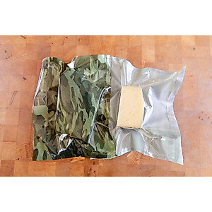 It’s A Vibe Designs Vacuum Sealer Bags for Food – 3-Roll Set Camouflage Vacuum Seal Bags – 11in x 16ft Pre-Cut Vacuum Bags for Food, Sous Vide, Storage, Meal Prep – BPA-Free Seal a Meal Bags