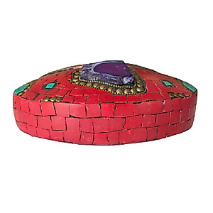 Metal Mosaic Clutch Bag