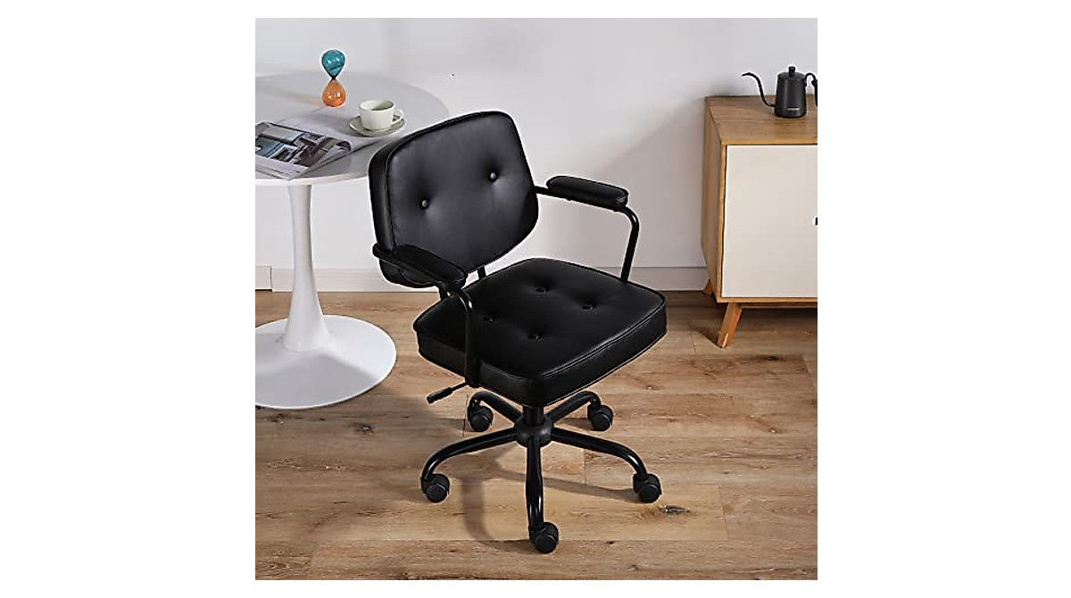 Ergonomic Mid Back Office Chair - Adjustable & Comfortable