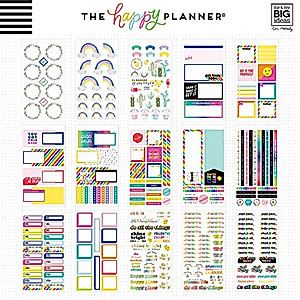 ME & MY BIG IDEAS Happy Planner STCKRS, Horizontal, 464/Pkg
