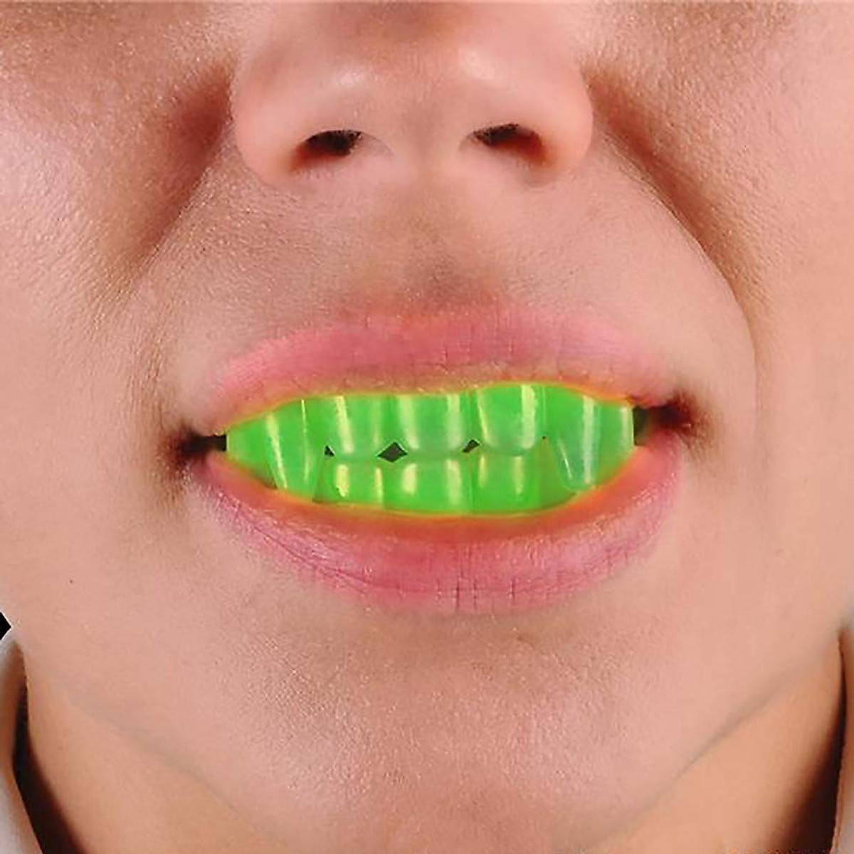 The Dreidel Company Halloween Teeth Glow in The Dark Fangs, Dress-Up, Pretend Play (12-Pack)