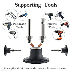 15pcs 2 Inch Strip Discs Stripping Wheel for Drills, Die Grinder Clean and Remove Paint, Rust Welds and Oxidation, Easy Strip Wheel with 1/4’’ Grinding Discs