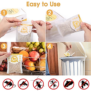 8 Pack Natural Mouse Repellent Pouches Peppermint Oil to Repel Mice and Rats, Mouse Repellent Pest Control Pouches Mice Repellent for House Mouse Deterrent Indoor