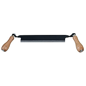 Timber Tuff 10" Straight Wood Blade Draw Shave Knife Woodworking Tool, TMB-10S