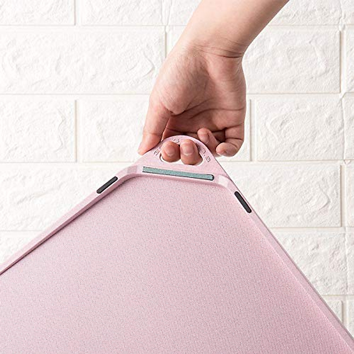 Wheat Kitchen Board 10.9x 13.3x 0.59 Inch, Cutting Board, for Dishwasher, with Juice Wall, Knife Friendly, Easy Grip Handle, Non-Slip, Chopping Board for wheat, Chef, Professional.