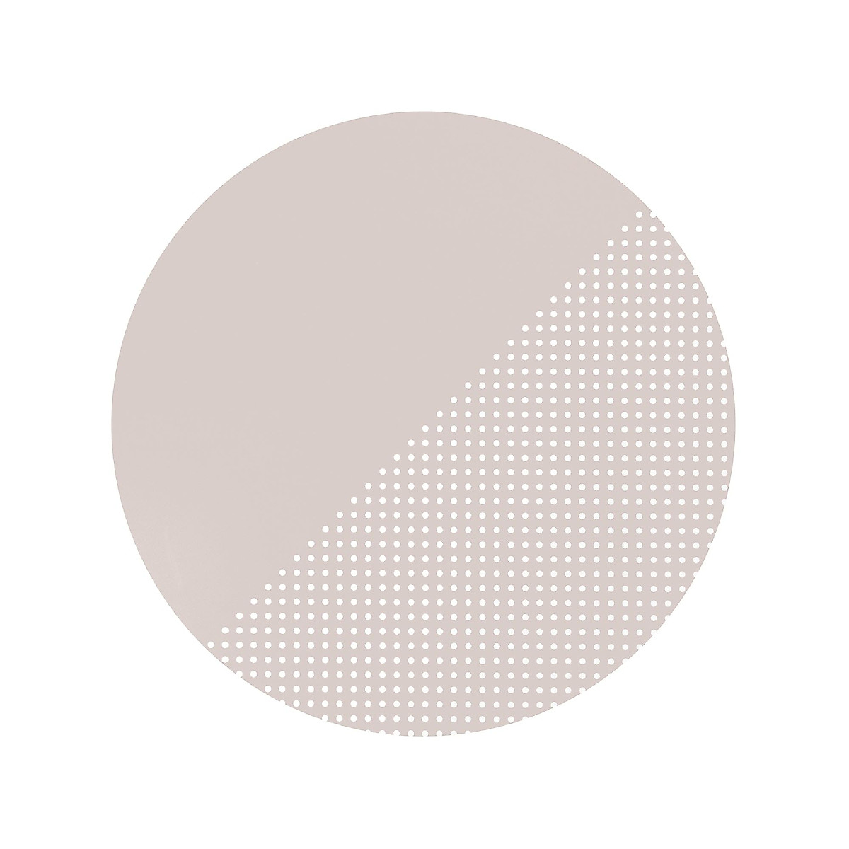 Toddlekind Splat Mat, Premium Quality 41-inch Multifunctional Mat for Babies/Toddlers, Non-Toxic, Spotted-Clay (Beige)