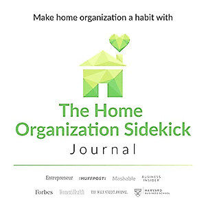 The Home Organization Sidekick Journal by Habit Nest. A Step-by-Step Guide to Declutter, and Organize your Home. Coaches you through Decluttering your Home, Room by Room.