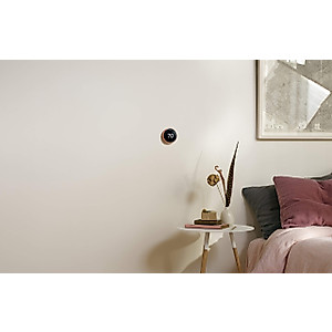Nest T3021US Learning Thermostat, Easy Temperature Control for Every Room in Your House, Copper (Third Generation), Compatible with Alexa Small (Renewed)