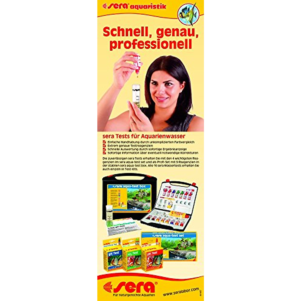 Sera Oxygen-Test (O2) 15 ml, 0.5 fl.oz. Aquarium Test Kits