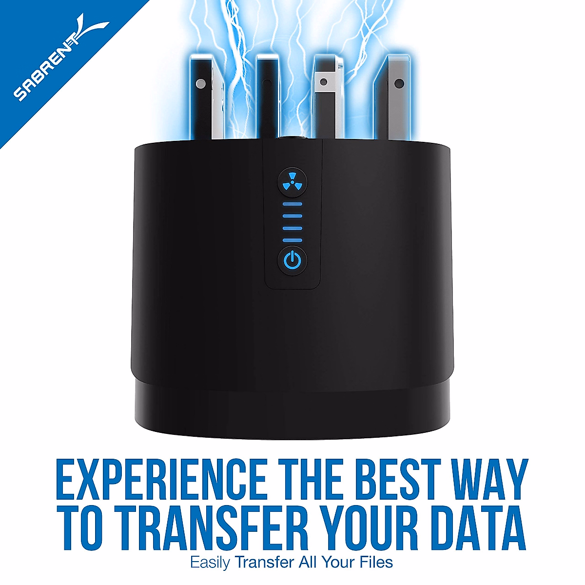 7 Port USB 3.0 HUB + 2 Charging Ports with 12V/4A Power Adapter + USB 3.0 4 Bay 2.5” Hard Drive/SSD Docking Station with Fan