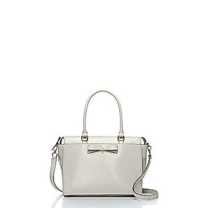 Kate Spade Beacon Court Jeanne Patent Leather Satchel, Light Smoke