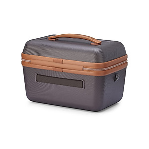 DELSEY PARIS Chatelet 2.0 Makeup and Cosmetic Beauty Travel Case, Chocolate Brown