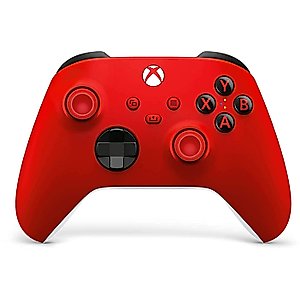 Xbox Wireless Controller – Pulse Red (Renewed)