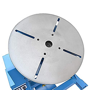 DBM IMPORTS 45-90 Degree Welding Positioner Welder Turn Table Tilt Foot Pedal 1,100-550 lbs Load Cap.110v