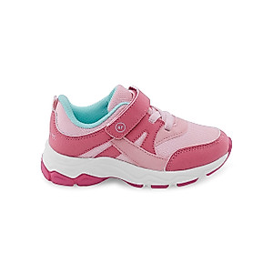 Stride Rite 360 Unisex Child Ace 2.0 Sneaker, Pink, 9 Toddler US