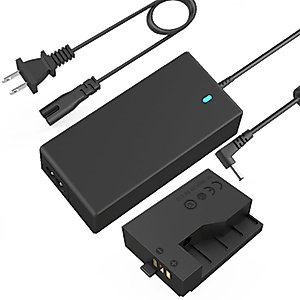 F1TP ACK-E10 AC Power Supply Adapter DR-E10 Dummy Battery Kit Replace LP-E10 Battery for Canon EOS Rebel T3 T5 T6 T7 1100D 1200D 1300D 1500D 2000D Cameras