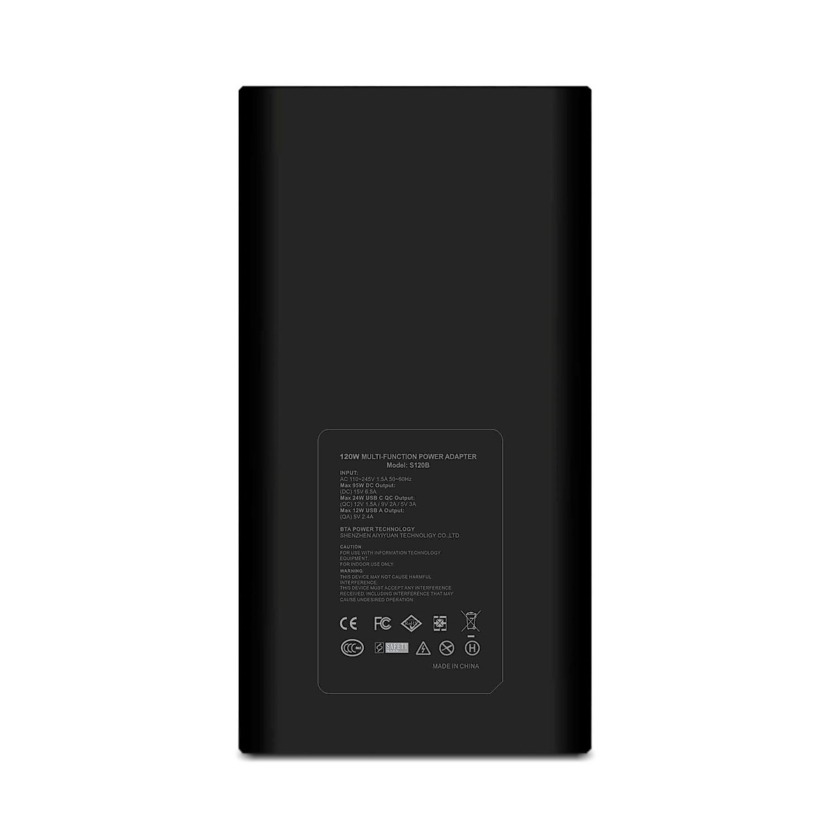 BatPower High Power Delivery Slim 120W Surface Charger Compatible with Microsoft Surface Book Laptop 4 3 2 1 Surface Pro 9 8 X 7 6 5 4 3 Go Power Supply 102W Adapter with Dual USB Quick Charge 3.0