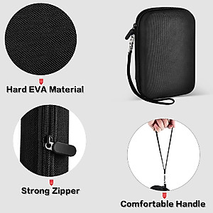 Case Compatible with Dremel Lite 7760 N/10 4V Multi-Purpose Rotary Tool Kit, Hard Carrying Storage Bag Organizer Fit for USB Charging Cable and Accessory Set (Box Only)