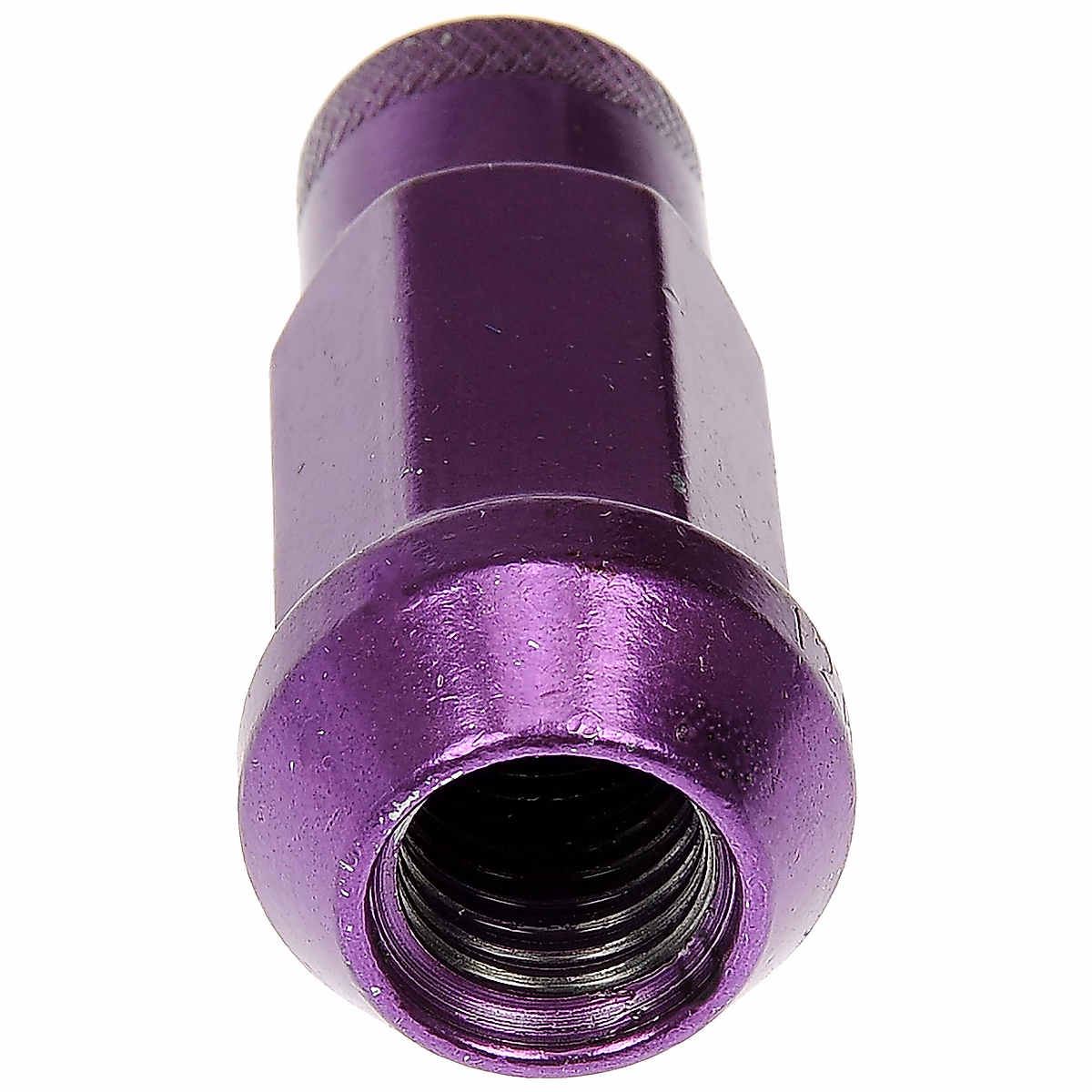 Dorman 713-385J Purple Open End Knurled Wheel Nuts Compatible with Select Models, 20 Pack