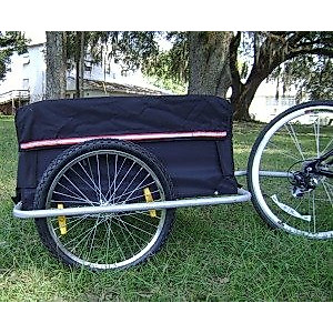 i10Direct Bicycle Cargo Trailer Red and Black