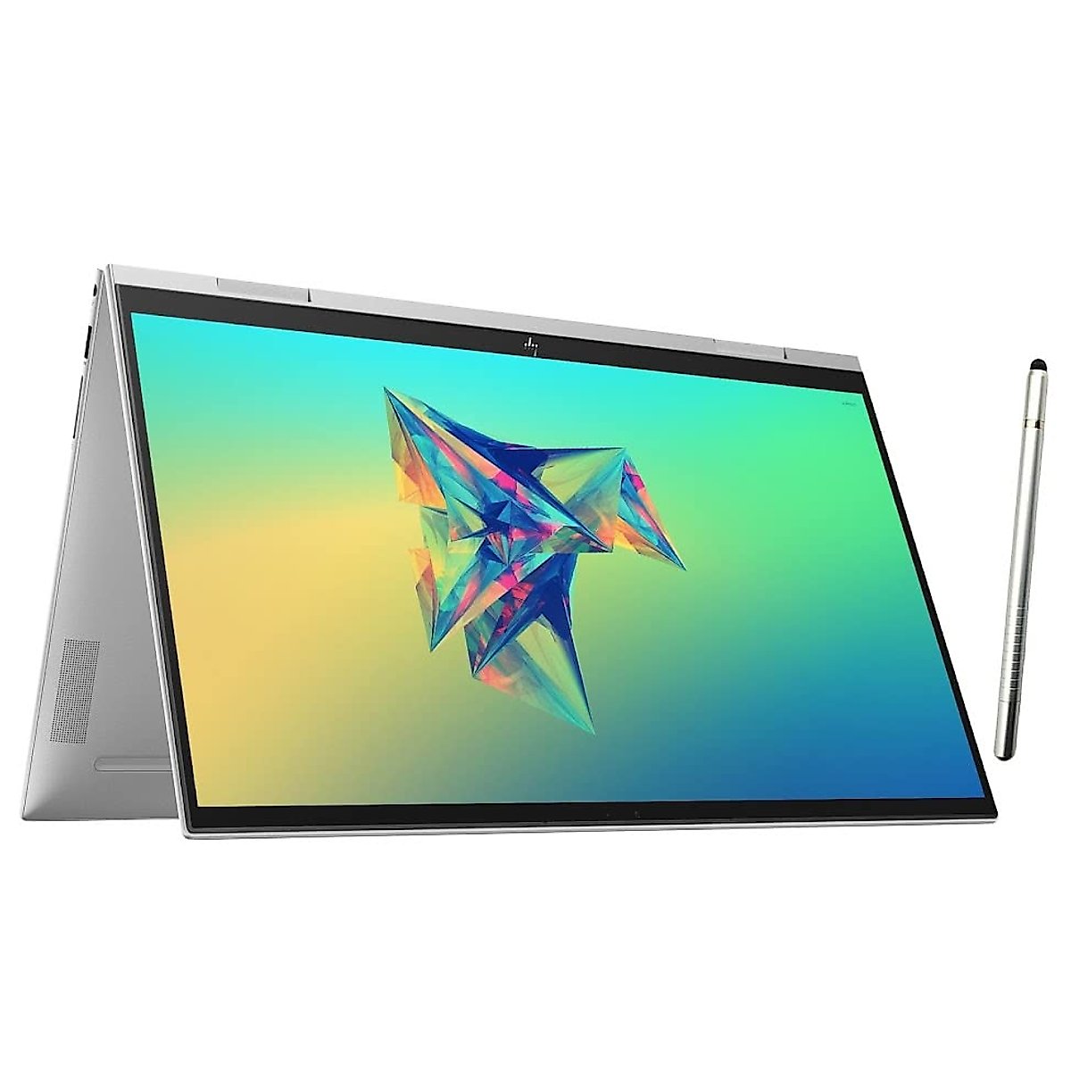 HP 2022 Newest Envy x360 2-in-1 15.6" Touchscreen Laptop, Intel Core i5-1155G7, Intel Iris Xe Graphics, 12GB DDR4 RAM, 512GB PCIE SSD, Fingerprint, Backlit Keyboard, Stylus Pen, Win 11 Home, Silver