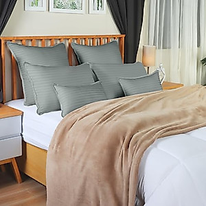 Utopia Bedding Bed Pillows for Sleeping King Size (Light Grey), Set of 2, Cooling Hotel Quality, for Back, Stomach or Side Sleepers
