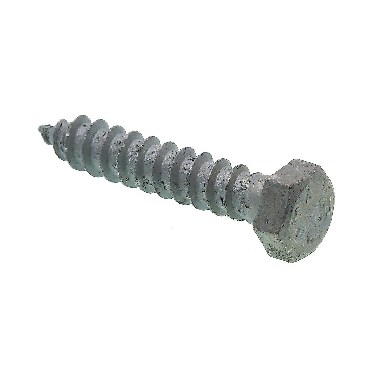 Prime-Line 9056199 Hex Lag Screws, 3/8 In. X 2 In., A307 Grade A Hot Dip Galvanized Steel (25 Pack)