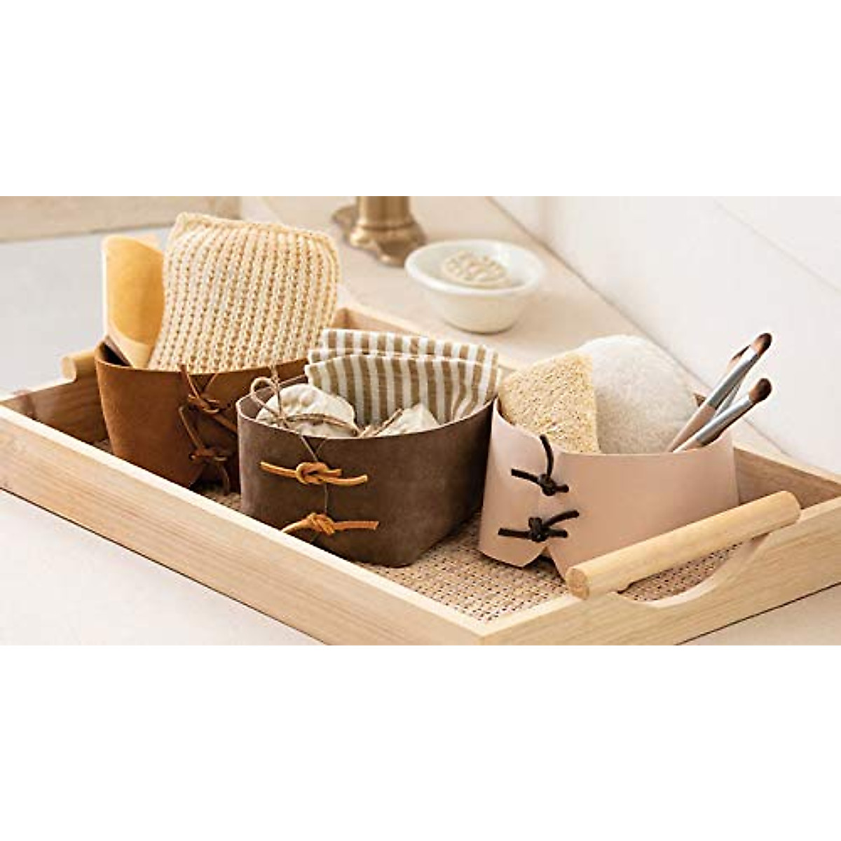 Realeather Latigo Lace Spool, 1/8"x50', Medium Brown